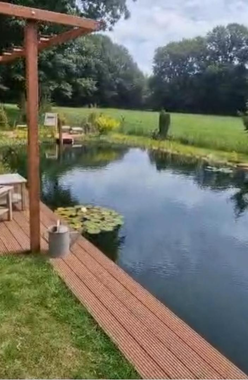 Grote zwemvijver in Wenum Wiesel - Zwemwijver Expert
